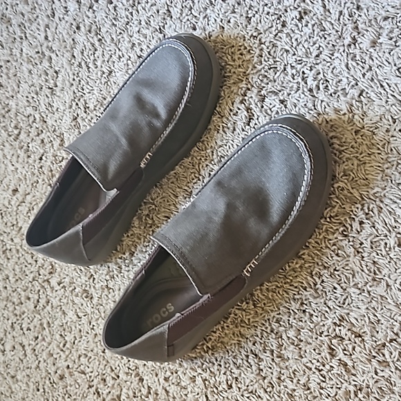 CROCS | Shoes | Crocs Canvas Slip On Shoe New | Poshmark